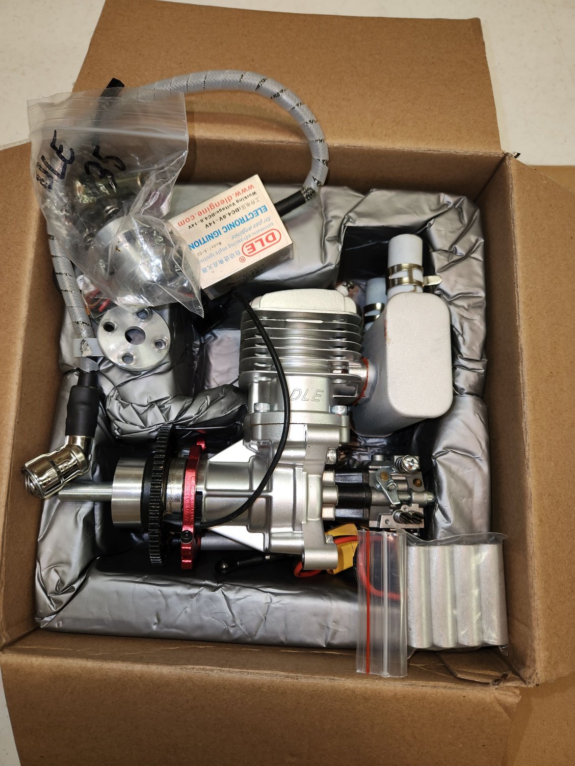 DLE 35RA with auto-start - RCU Forums