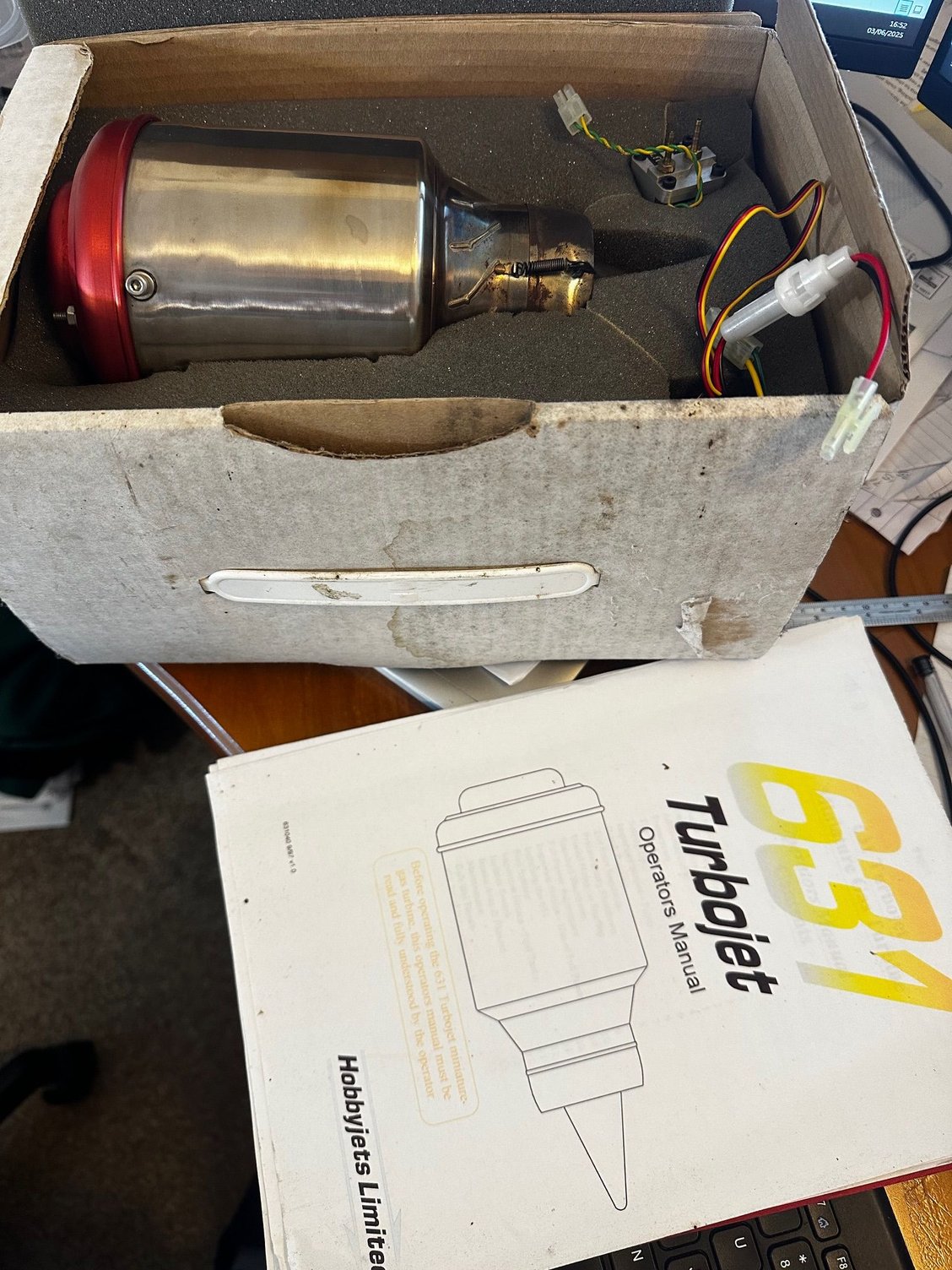 HobbyJets Ltd 631 Turbojet engine - RCU Forums