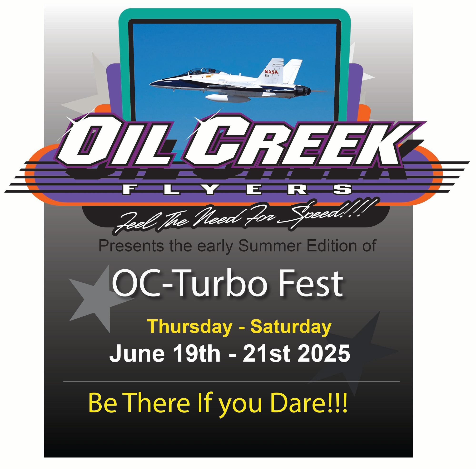 Oil Creek Flyers presents the 18th annual Summer Edition of OC-Turbo ...