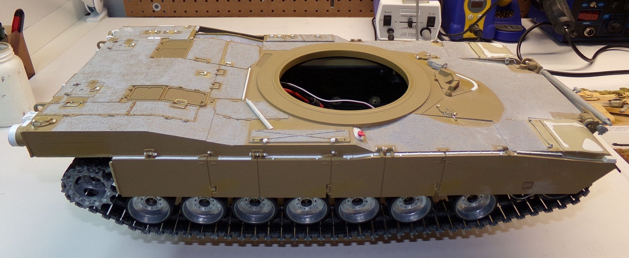 Long overdue M1A2 SEP v2 Abrams Build - RCU Forums