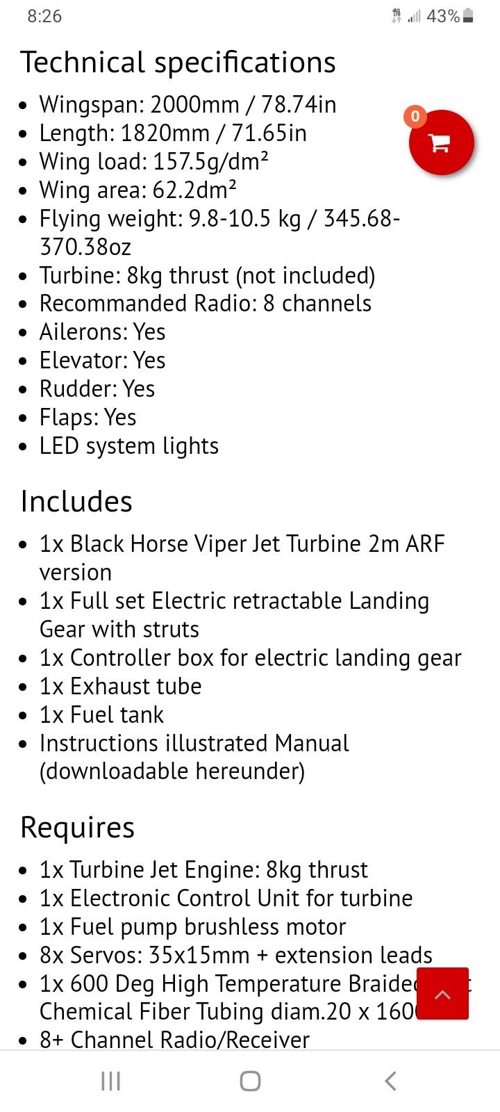 Black Horse all wood Viper jet - RCU Forums