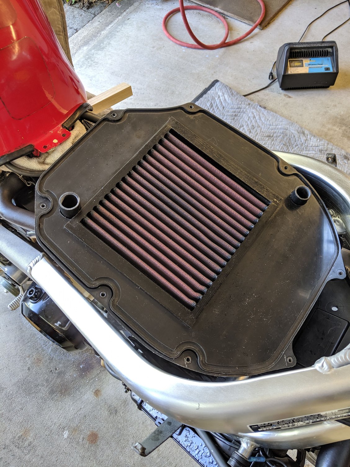 Redesigned OEM Air Box - SuperHawk Forum