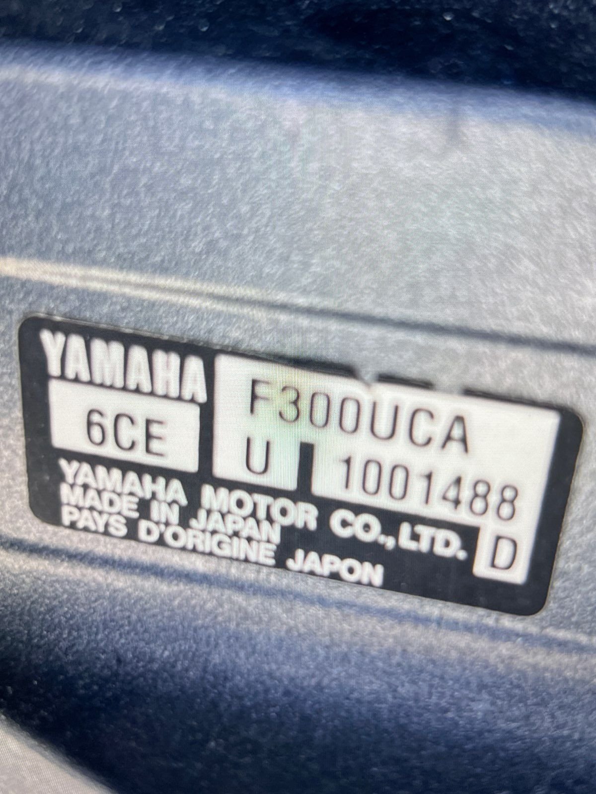 The Hull Truth - Boating and Fishing Forum - Help identify Yamaha F300