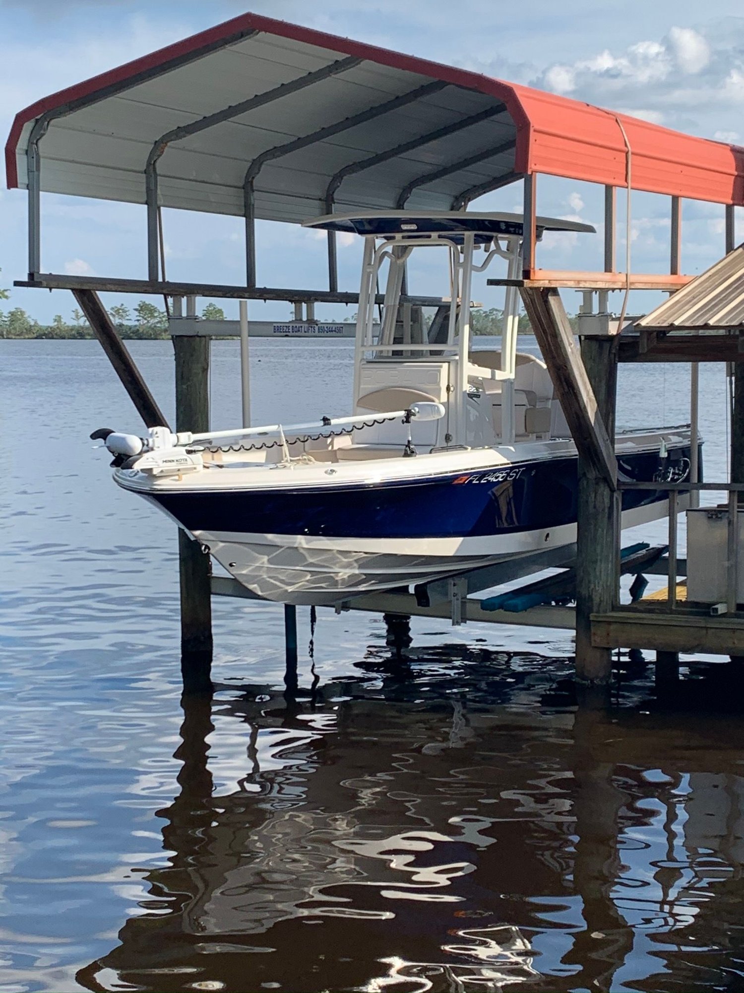 The Hull Truth - Boating and Fishing Forum - Boat lift canopy