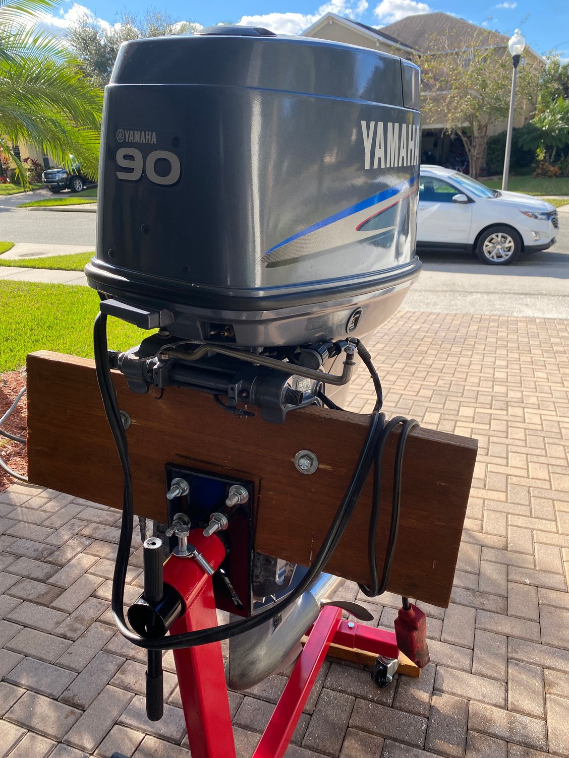 The Hull Truth - Boating and Fishing Forum - DIY outboard motor stand