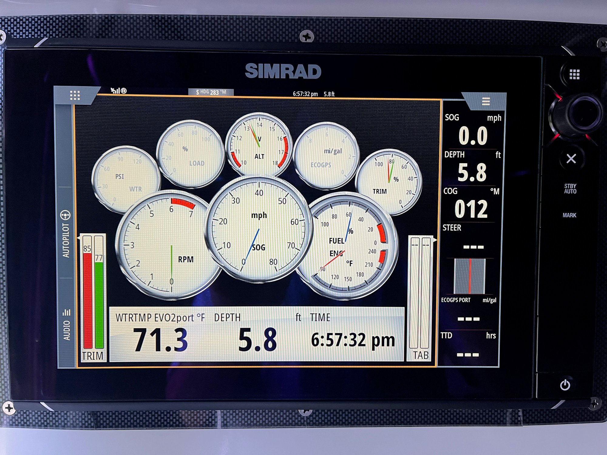 The Hull Truth - Boating and Fishing Forum - SOLD: Fs simrad nss evo2 ...