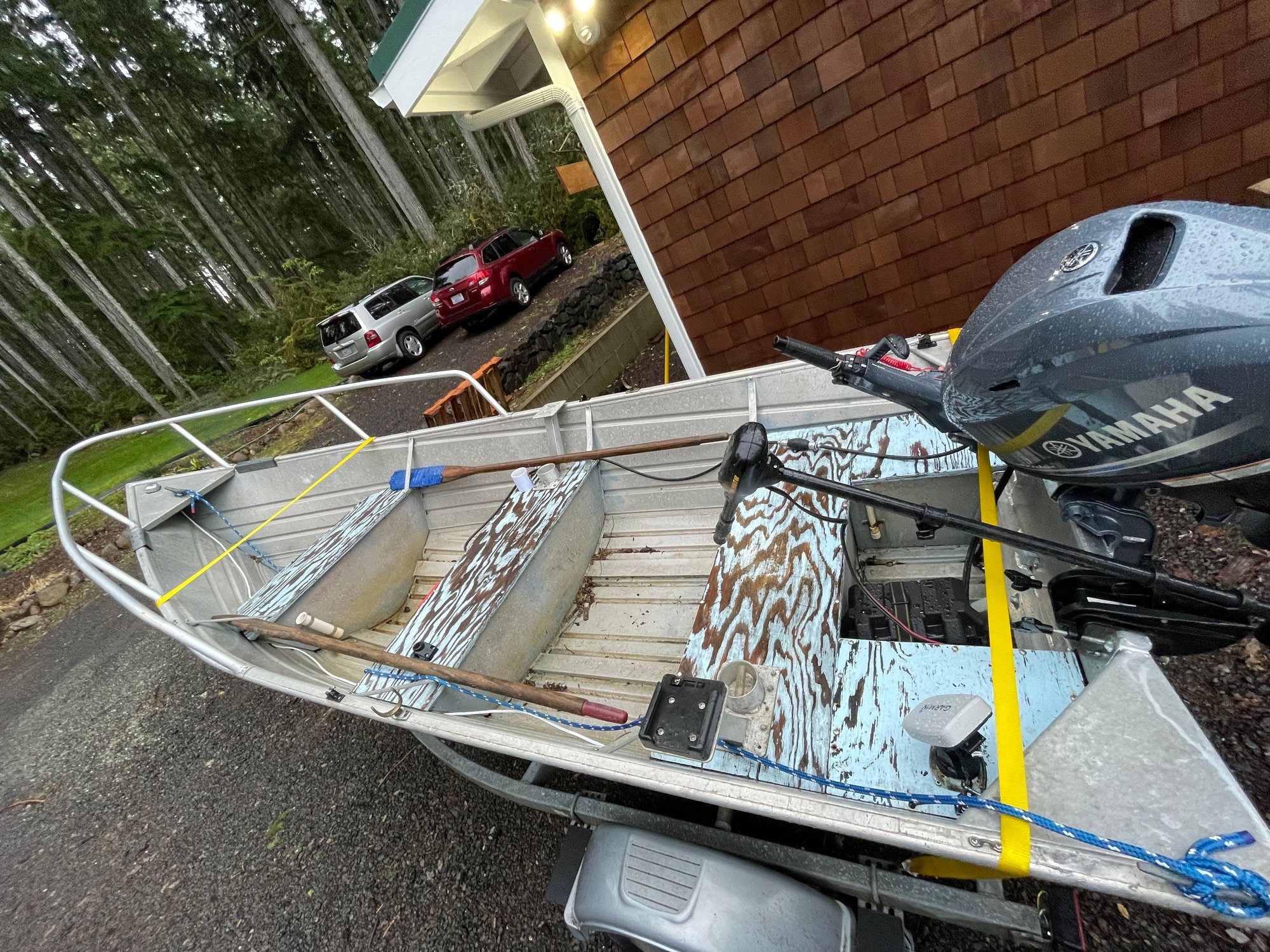 Valco BR15' aluminum skiff with 40HP Yamaha balance/weight/ballast ...