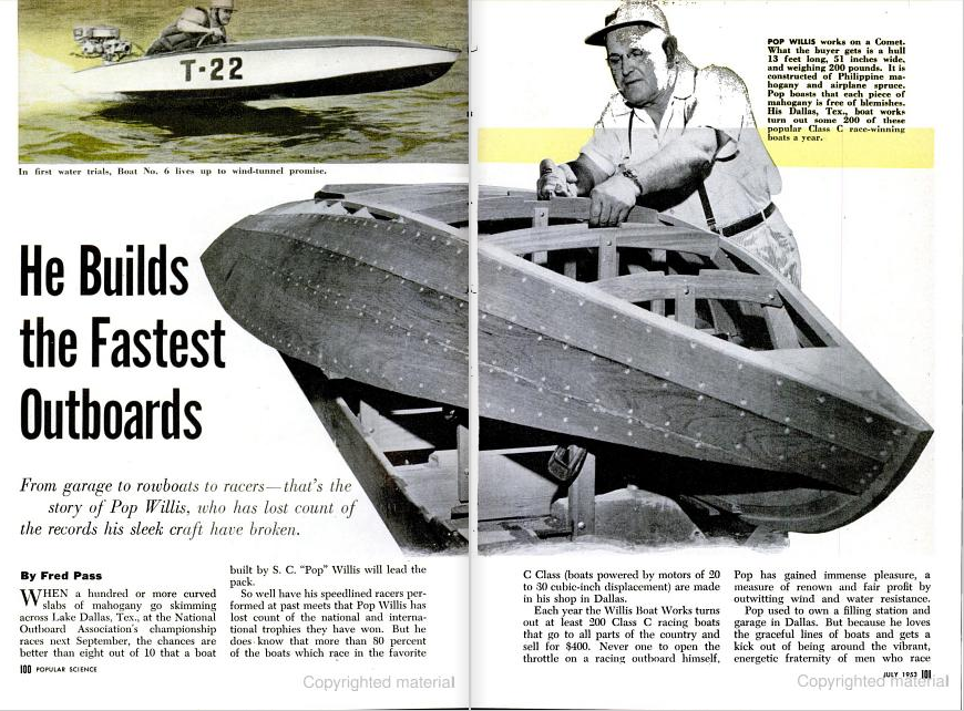The Hull Truth - Boating and Fishing Forum - "C" Willis Racing runabout ...